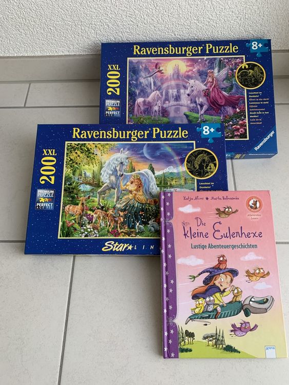 Set mit 2 Puzzles und 1 Erstlesebuch (Gebraucht) in Bazenheid für CHF 2 ...