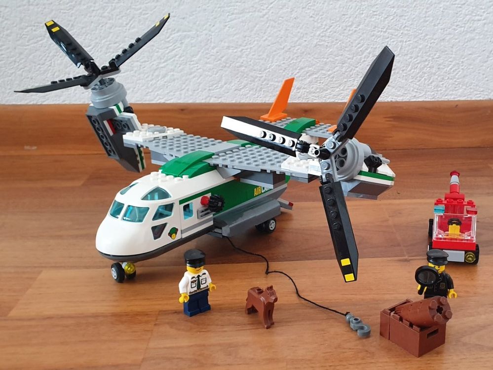 Lego City 60021 Schwenkrotorflugzeug | Kaufen auf Ricardo