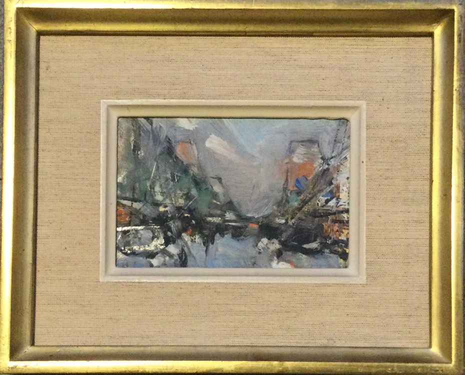 Walter Emil MÜLLER (1896-1983) Hafenszene Gemälde | Kaufen auf Ricardo