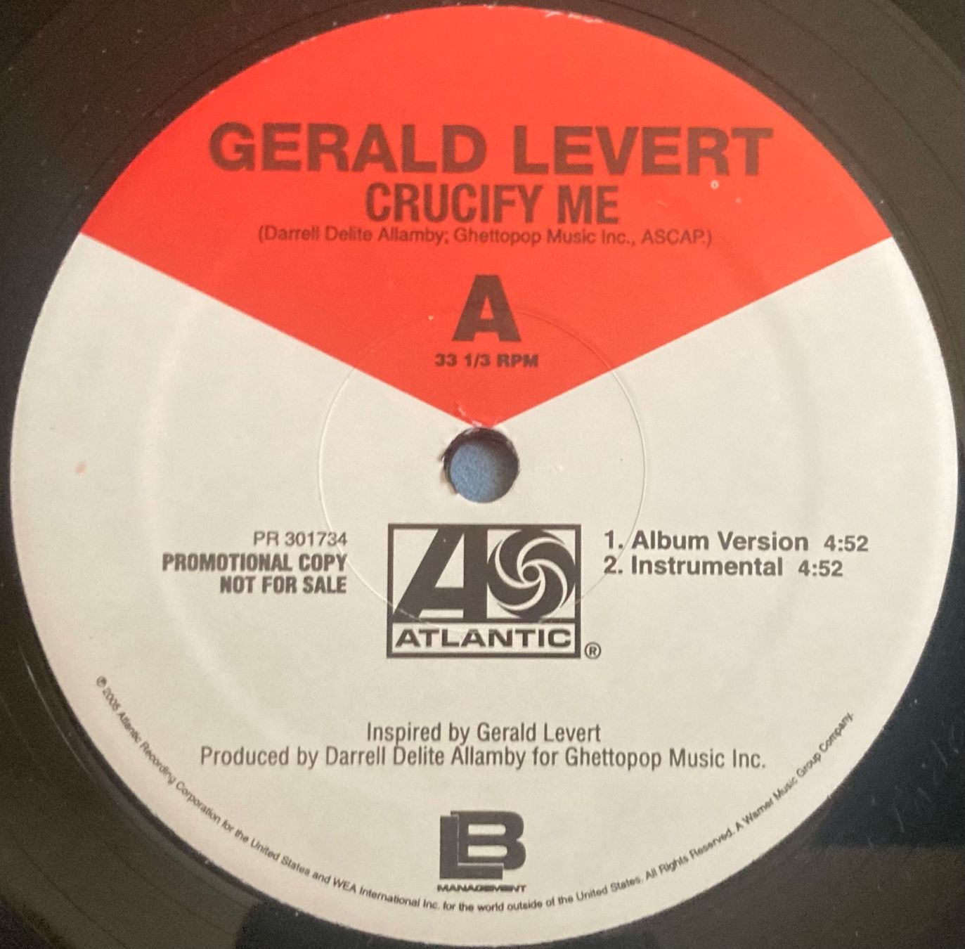 GERALD VEVERT - CRUCIFY ME (D'occasion) à Poliez-Pittet pour CHF 5 ...