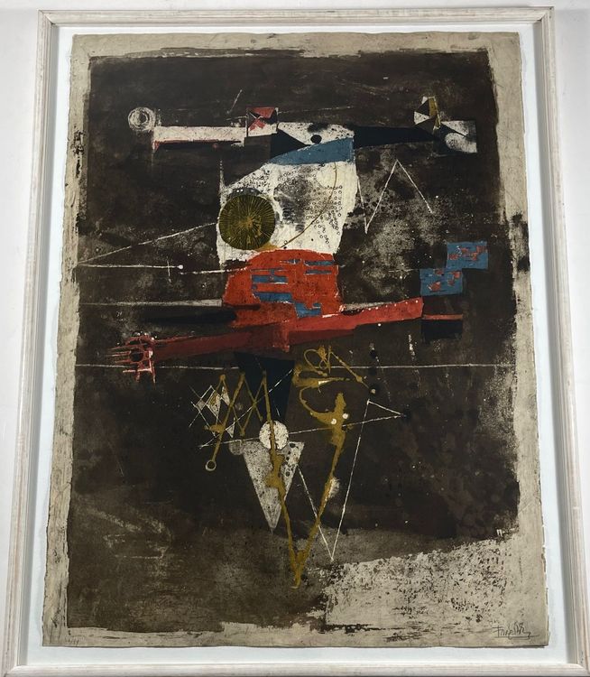 Johnny Friedländer grosse Aquatinta Radierung Handsigniert (Gebraucht) in Root für CHF 40 – mit ...