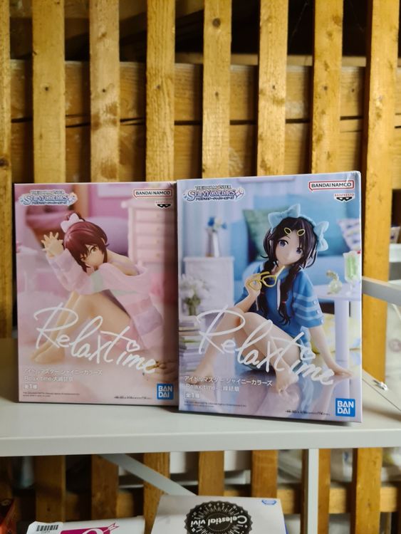 SALE! Relax Time Idolmaster Shiny Colors Figure Bandai Set (Neu und ...