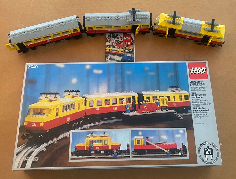 LEGO 7740 Eisenbahn, Rarität aus den 80er Jahren! (Gebraucht) in ...