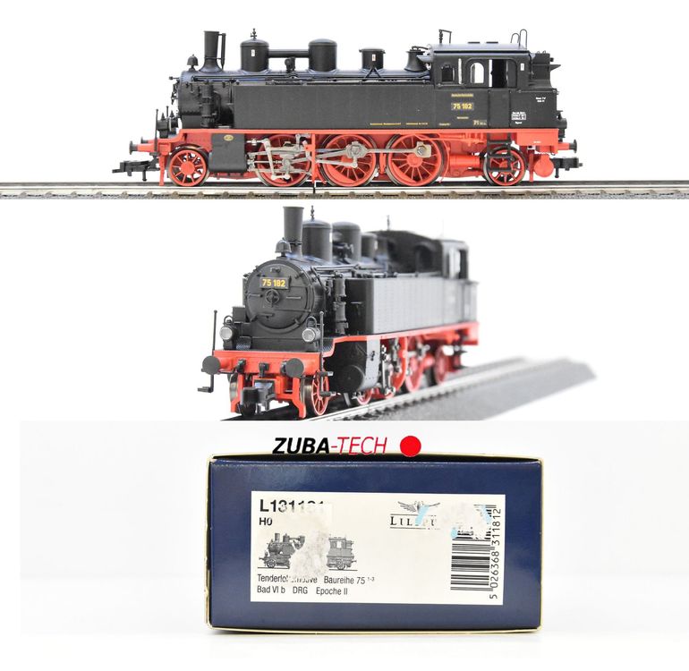 Liliput L131181 Dampflok BR 75.1 DRG H0 GS Analog mit OVP (Gebraucht) in St. Gallen für CHF 160 ...