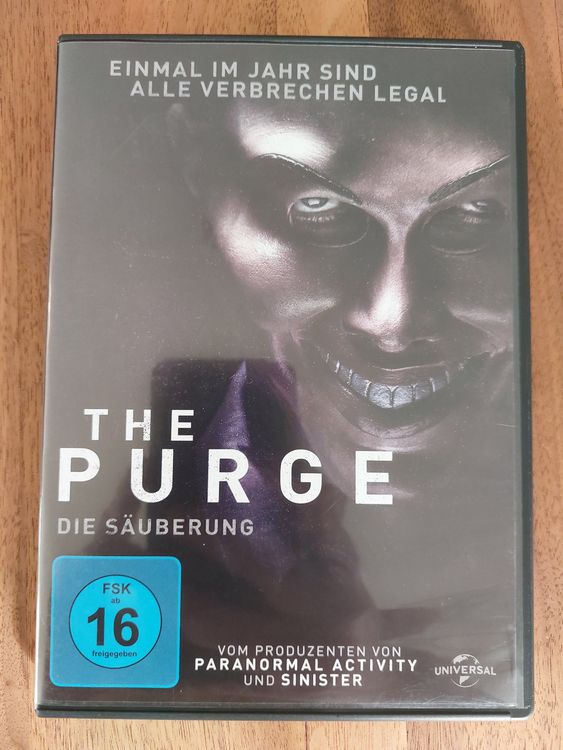 DVD - The Purge / Die Säuberung (Gebraucht) in Rheinfelden für CHF 0.95 ...