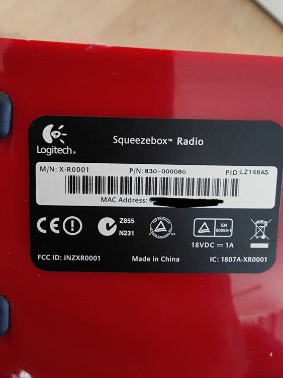 Logitech Squeezebox internet Radio | Kaufen auf Ricardo