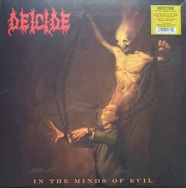 Deicide–In The Minds Of Evil-Yellow Vinyl! Limited 500 Stk. (Neu und ...