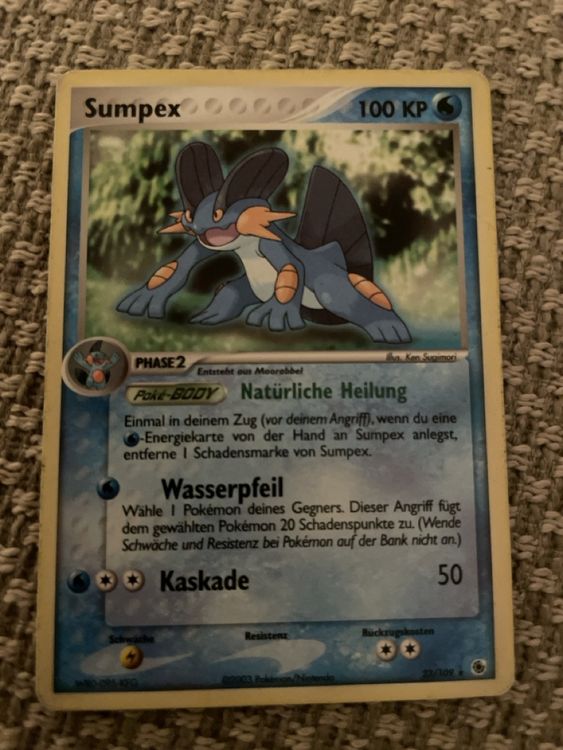 Sumpex Pokemon Karte (Gebraucht) in Zürich für CHF 8 – mit Lieferung ...