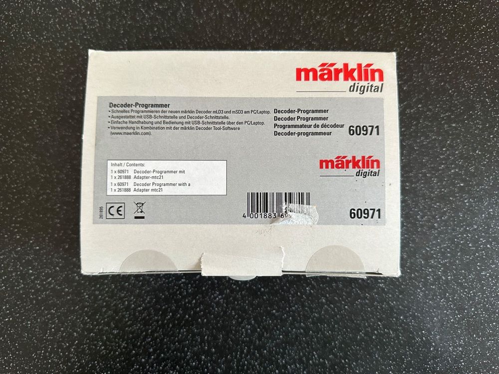 Décodeur-programmeur Märklin 60971 Decoder-Programmer (Gebraucht) in Yverdon-les-Bains für CHF ...