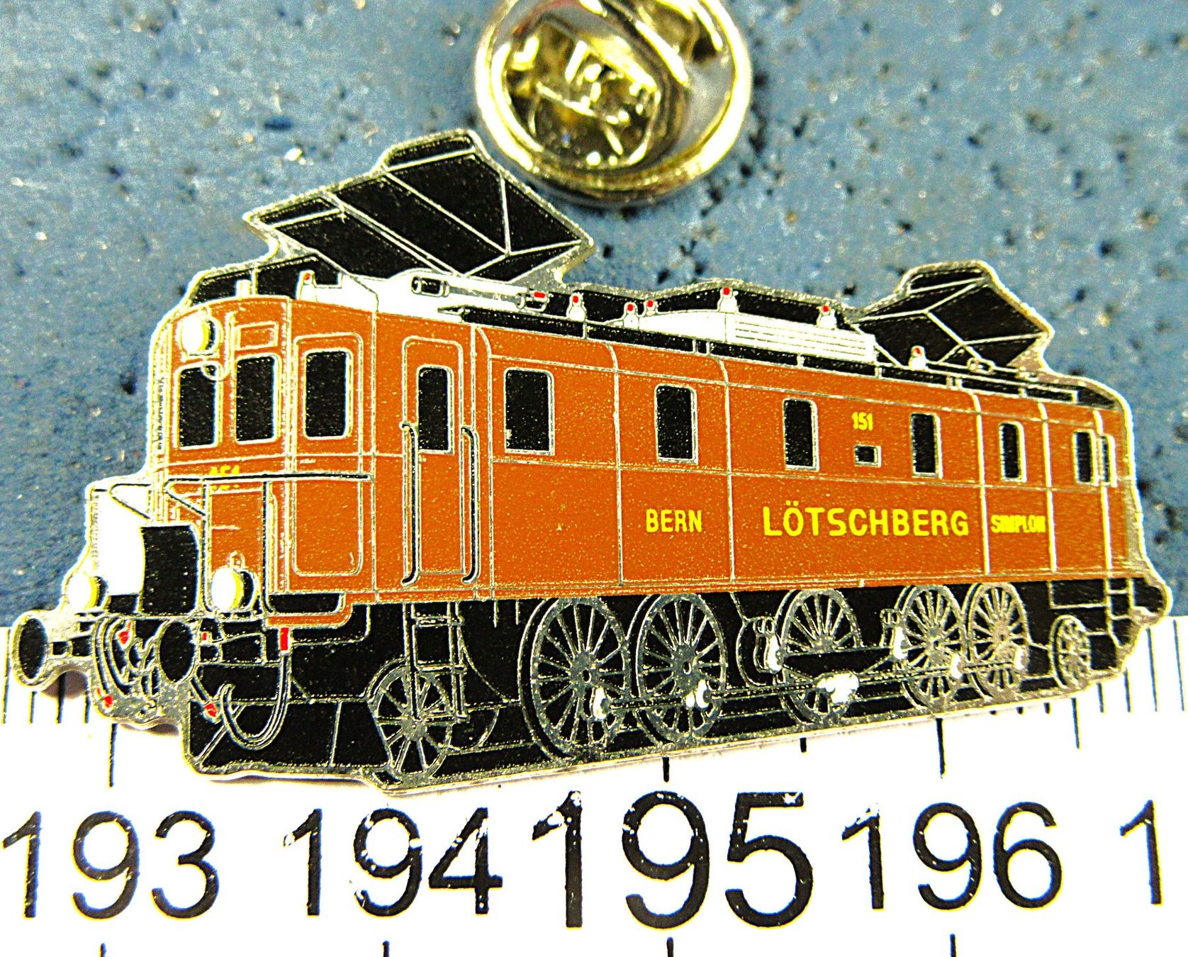 BLS Be 5/7 1913 BERN-LÖTSCHBERG-SIMPLON SMD-PIN SWISS 250p (Gebraucht ...