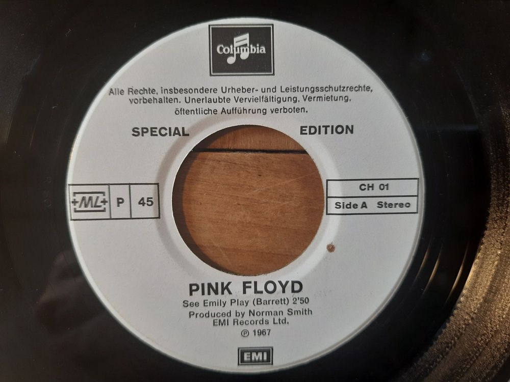 Pink Floyd - See Emily play 7" 45RPM Special Edition CH | Kaufen auf ...