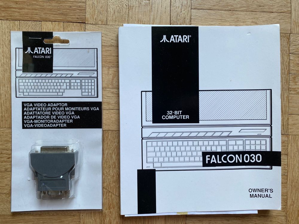 Atari Falcon 030 — Anleitung und VGA-Adapter (Gebraucht) in Adliswil ...