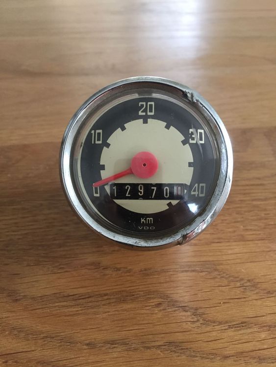 Original VDO Tacho 40 km/h, 48mm (Gebraucht) in Waltenschwil für CHF 19 ...