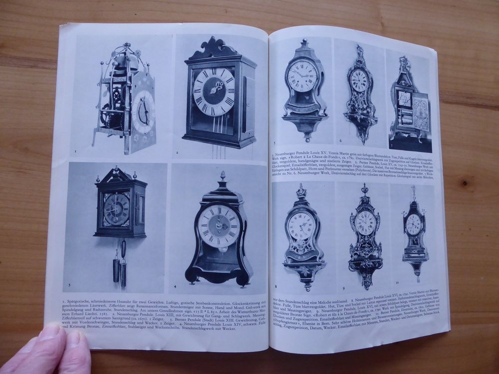 Alte Schweizerpendulen J.Otto Scherer u.Glasmalerei R.Schär (Gebraucht) in Bellach für CHF 5 ...