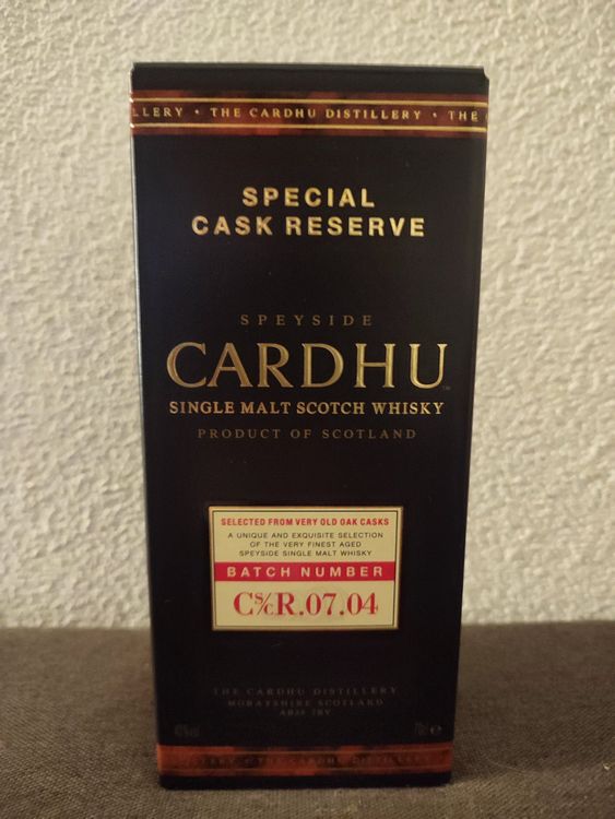 Cardhu very old Oak Cask Limited Edition (Neu und originalverpackt) in ...