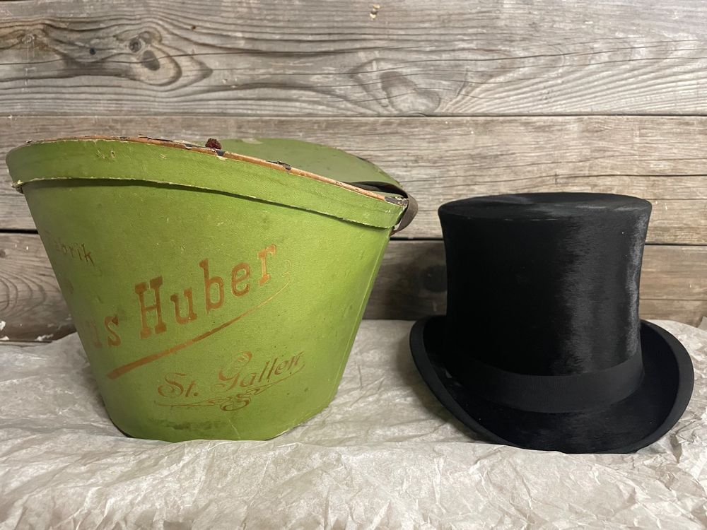 Zylinder & Hutschachtel/1844/Fabrik Julius Huber-St. Gallen (Gebraucht ...