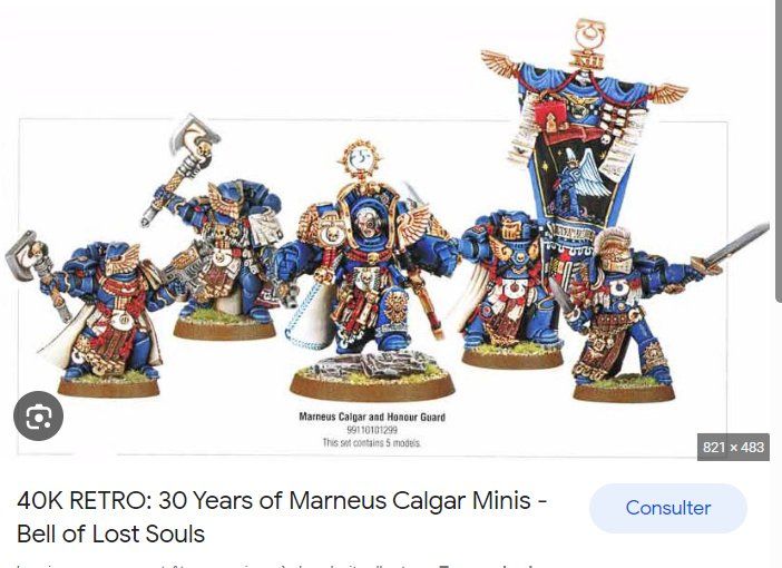 Warhammer 40k - Marneus Calgar and Imperial Guards (Gebraucht) in ...