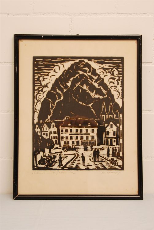 Herzig Heinrich 1887-1964 Holzschnitt (Gebraucht) in Schlieren für CHF 75 – mit Lieferung auf ...