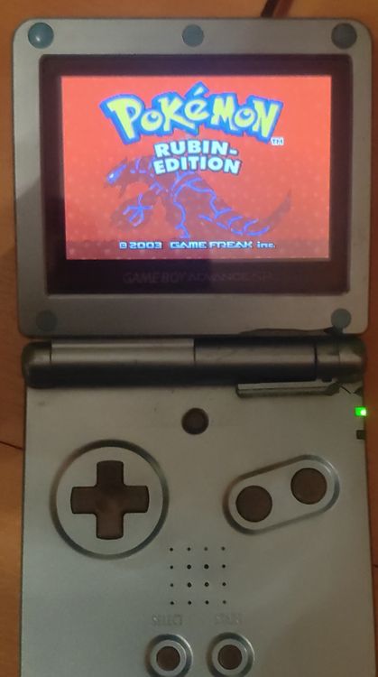 Game Boy Advance SP + Pokémon Rubin Edition& Mario 3 | Kaufen auf Ricardo
