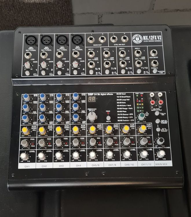 Topp Pro MX.12FX V2 Mischpult - Top Zustand (Neu (gemäss Beschreibung ...