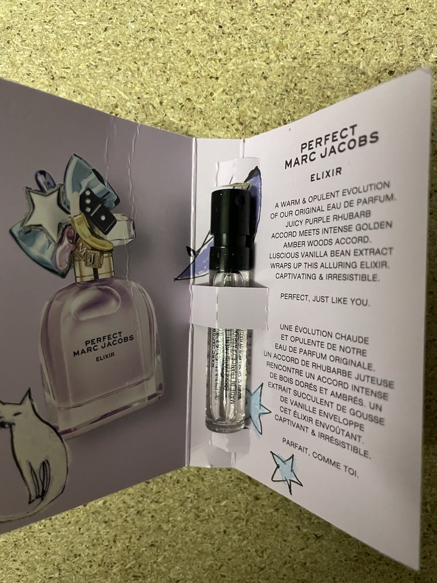 Marc Jacobs Perfect Elixir 1.2ml Duftprobe Neu Eau de Parfum (Neu und ...