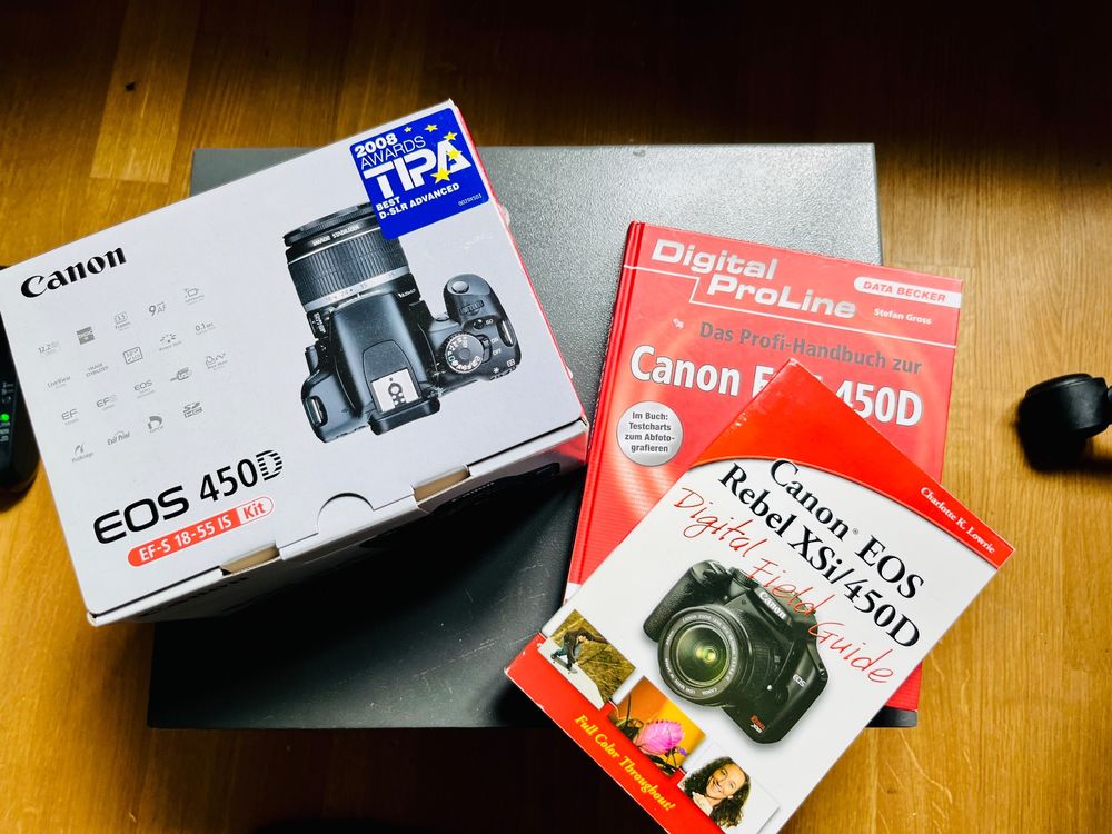 Canon Eos 450D mit Zubehör (Gebraucht) in ZÜRICH für CHF 106 – mit ...