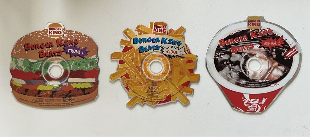 Burger King Beats, shaped CD (1995) | Kaufen auf Ricardo