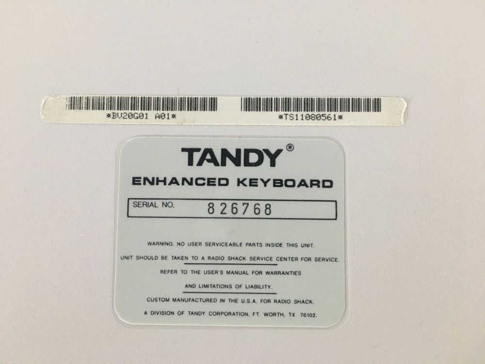 TANDY Enhanced Keyboard | Kaufen auf Ricardo