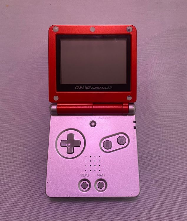 Gameboy Advance SP Mario Edition mit original Ladekabel | Kaufen auf ...