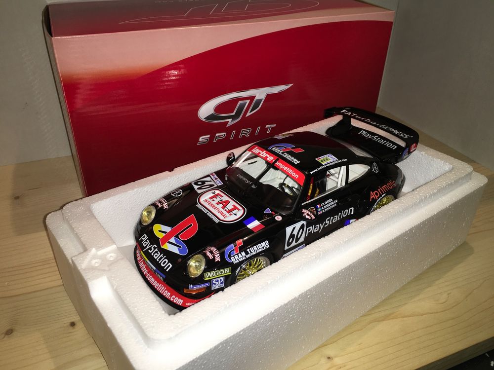 Porsche 911 933 GT2 LM 1998 LM Playstation 1/18 GT Spirit (Neu (gemäss ...
