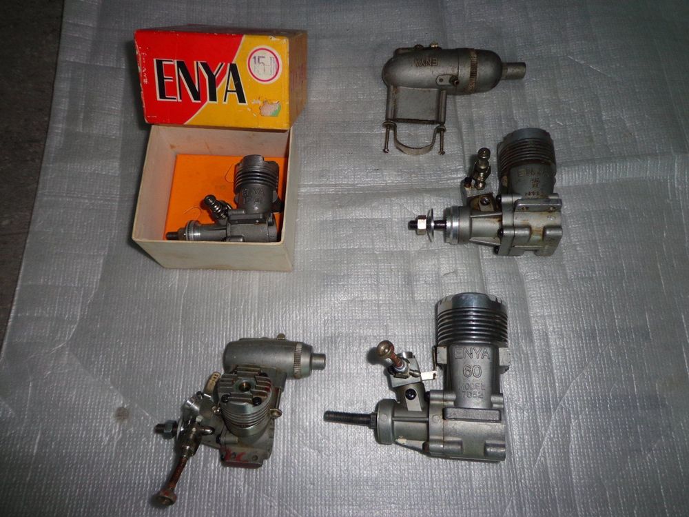 Diverse Modellmotoren Enya 15-II, 15-III, 45-II, 60 (Defekt) in ...
