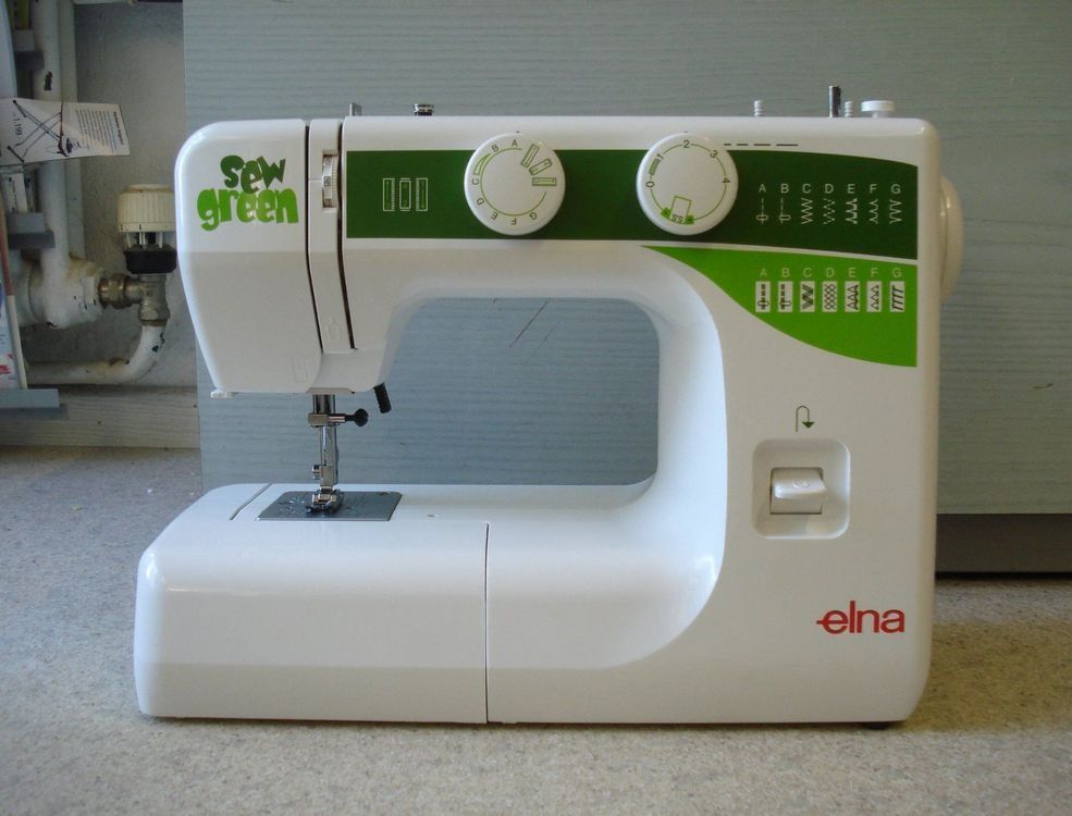Nähmaschine Elna Sew Green 1000, neu, Gratis-Versand. (Neu und ...
