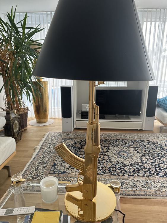 Designer Lampe „Table Gun“ von Philippe Starck für Flos | Kaufen auf ...