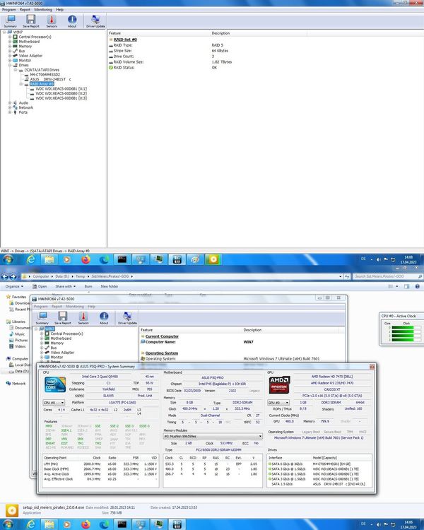 Windows 7 Retro PC (Gebraucht) in Lenzburg für CHF 31 – nur Abholung ...