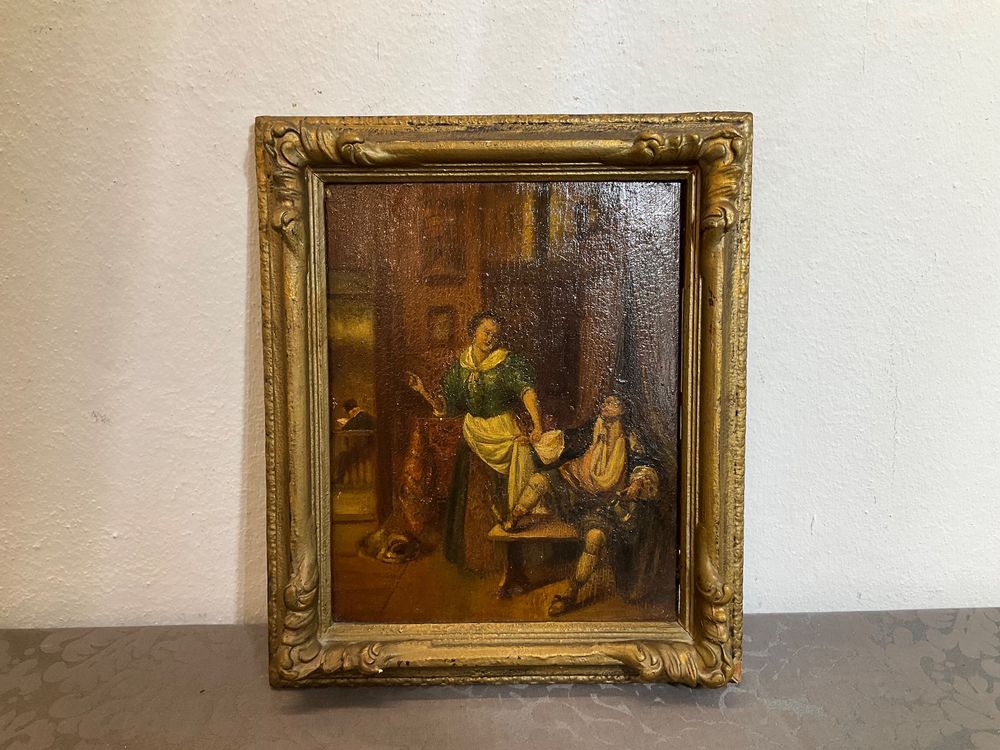 Antique Tableau peinture 19emes siècle sur panneaux (Gebraucht) in Payerne für CHF 51 – mit ...