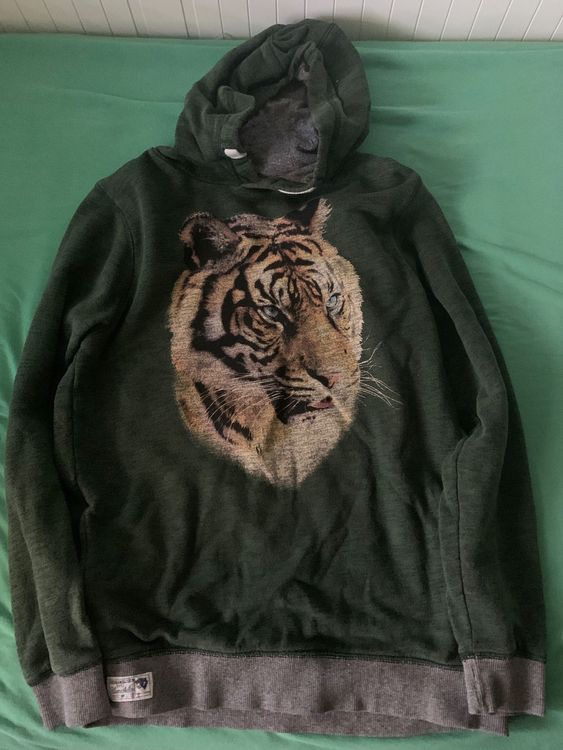 Grüner Tiger Pullover | Kaufen auf Ricardo