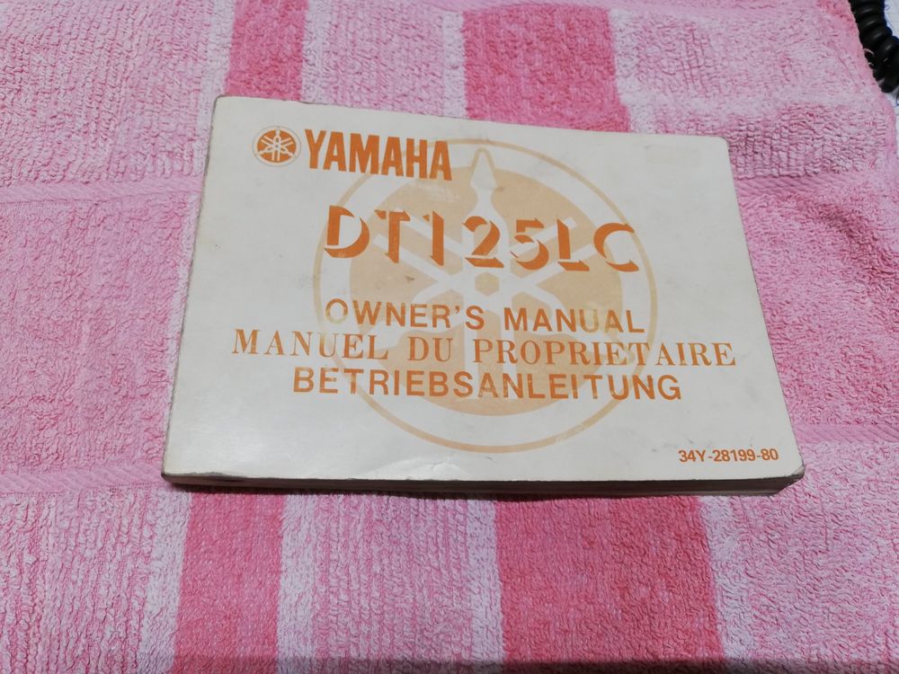 Yamaha DT 125 LC, Betriebsanleitung, inkl. Schaltplan (Gebraucht) in Welschenrohr für CHF 10 ...