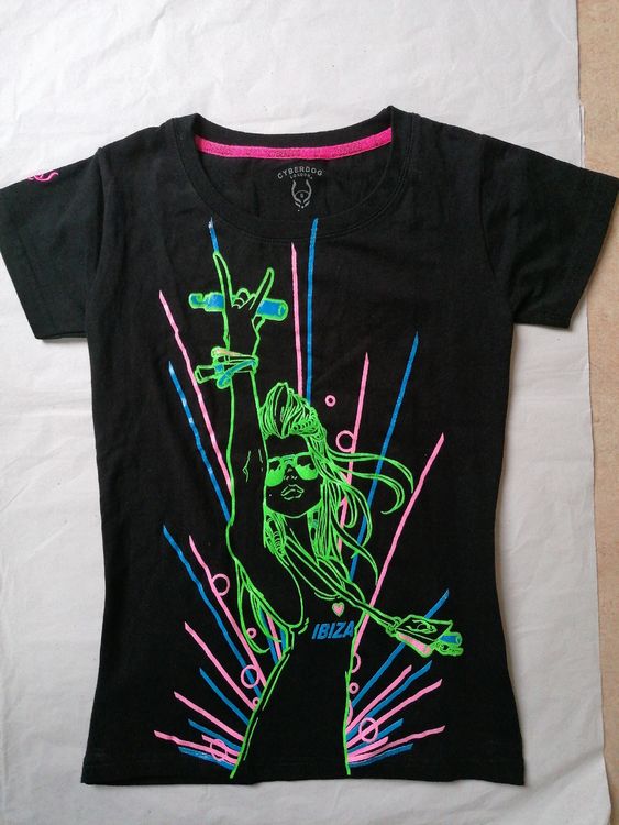 Cyberdog London T-Shirt mit Neon Gr. S | Kaufen auf Ricardo
