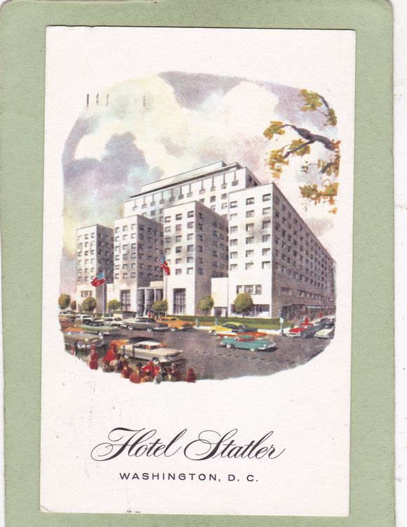 USA Washington DC Hotel Statler 1957 | Kaufen auf Ricardo