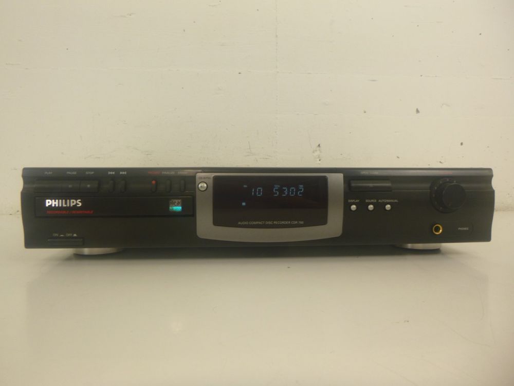 PHILIPS CDR 760 CD Compact Disc Player / Recorder (Gebraucht) in ...