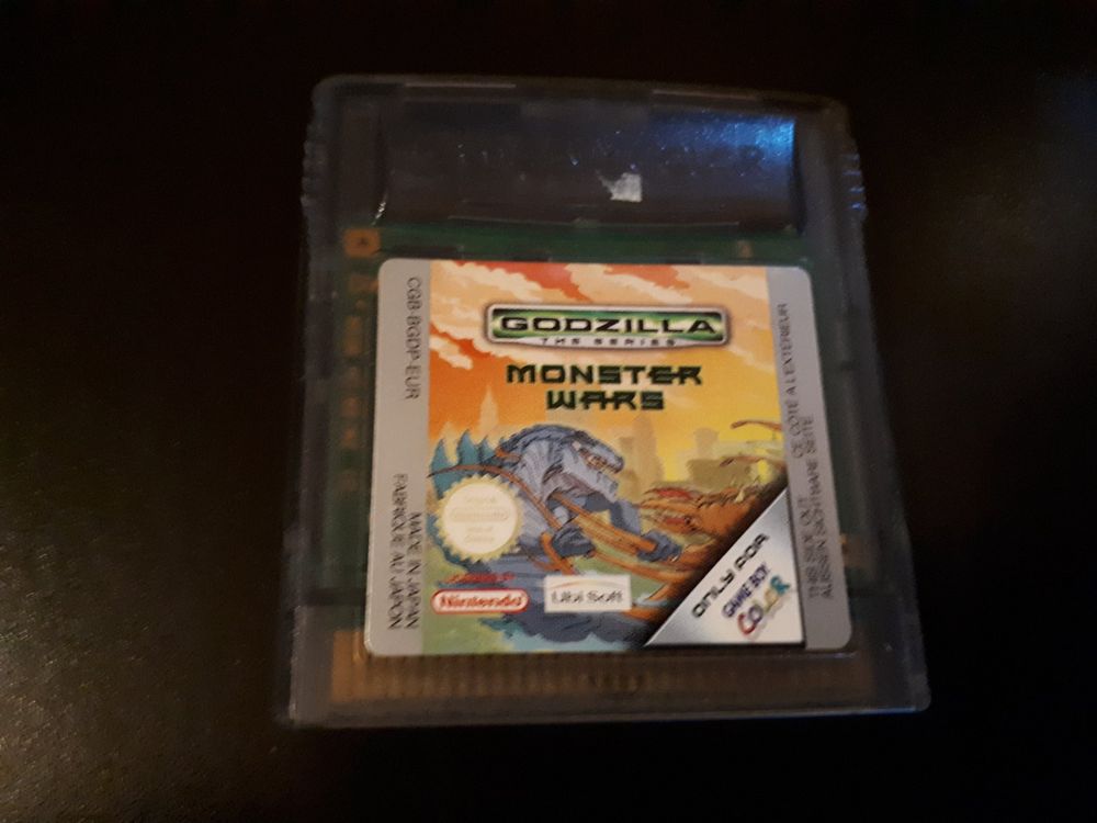 Nintendo Gameboy Color GBC - Godzilla The Serie Monster Wars (Gebraucht ...