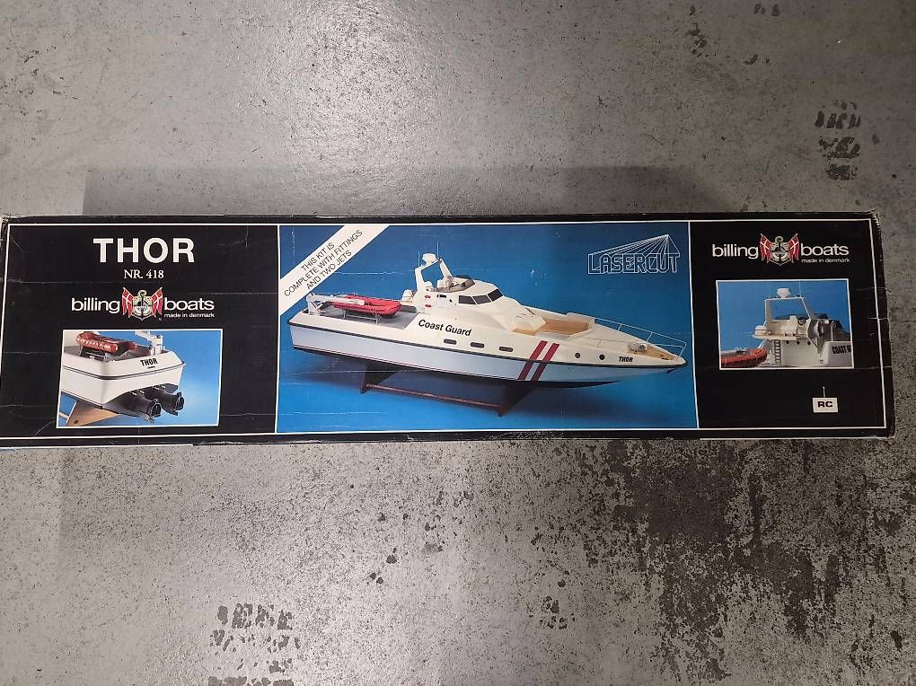 Bausatz Billingboats Thor mit 2x Jet-Antrieb, Rarität (Gebraucht) in ...