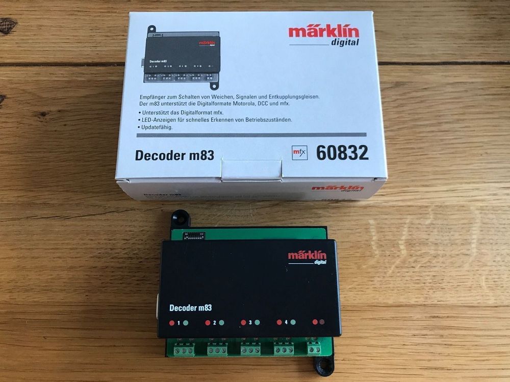 Märklin m83 Decoder 60832 (Gebraucht) in Neunkirch für CHF 25 – mit Lieferung auf Ricardo kaufen