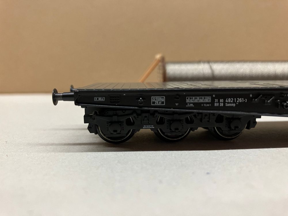 Märklin 48669 Schwerlast-Flachwagen mit Seiltrommel, H0 (Neu (gemäss Beschreibung)) in für CHF ...