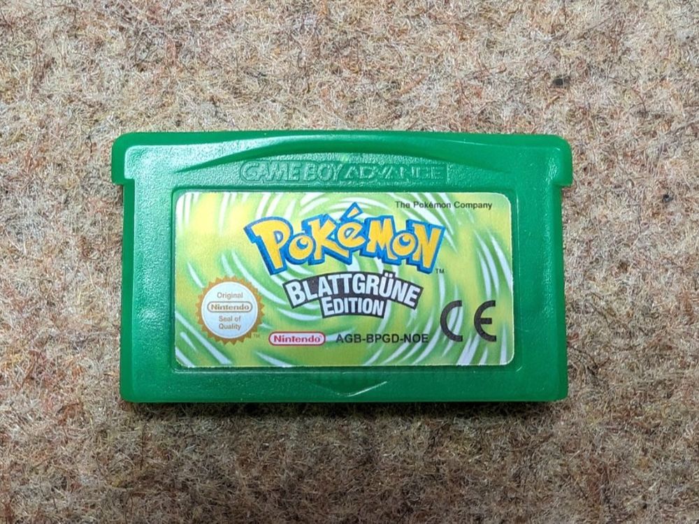 Nintendo Pokémon Blattgrüne Edition - Gameboy Advance | Acheter sur Ricardo
