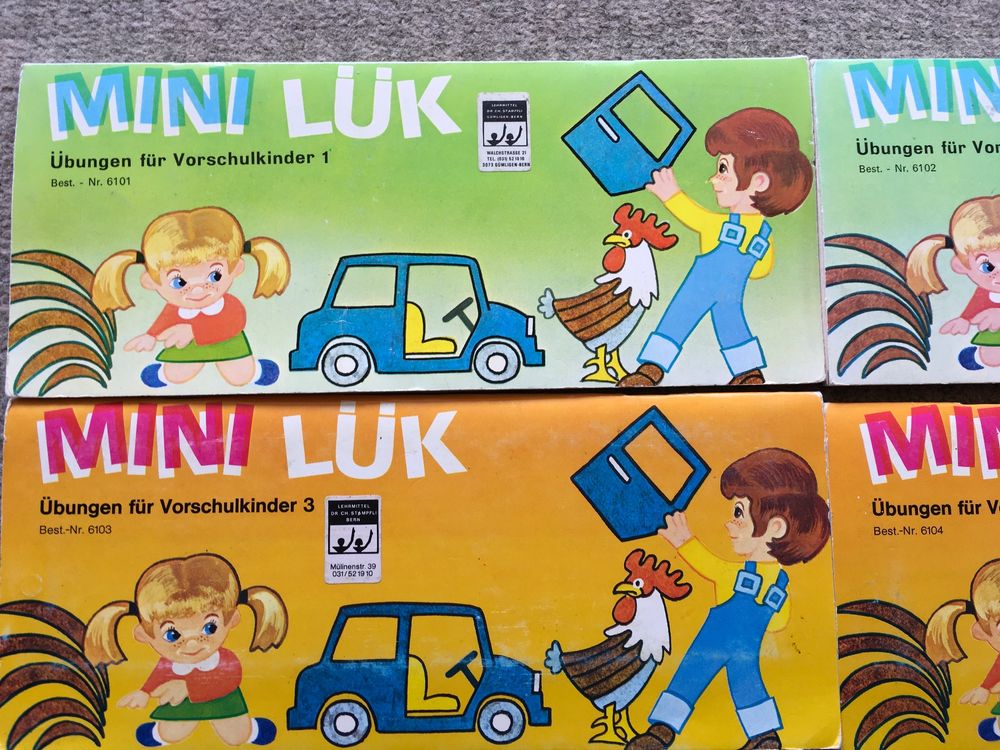 Mini Lük für Vorschulkinder (Gebraucht) in Jona für CHF 15 – mit ...