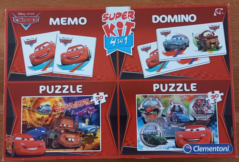 *DISNEY - CAR'S - SET - 4 IN 1* VOLLST./41 X 28CM/TIPTOP (Gebraucht) in ...