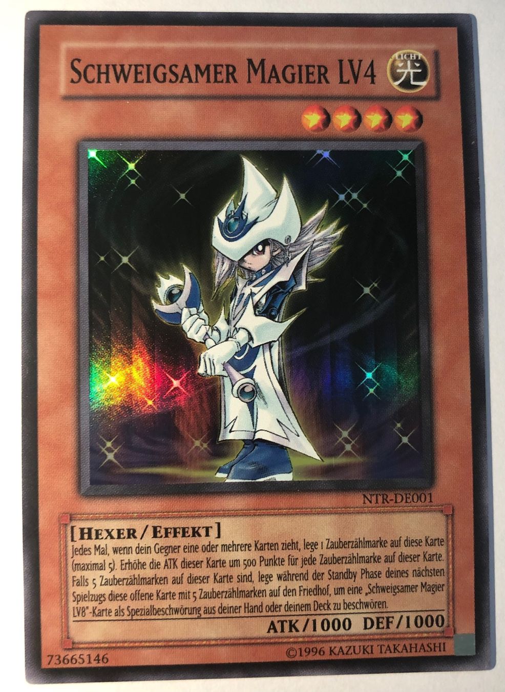 YuGiOh Old Card | Schweigsamer Magier LV4 (Gebraucht) in Altstätten SG ...