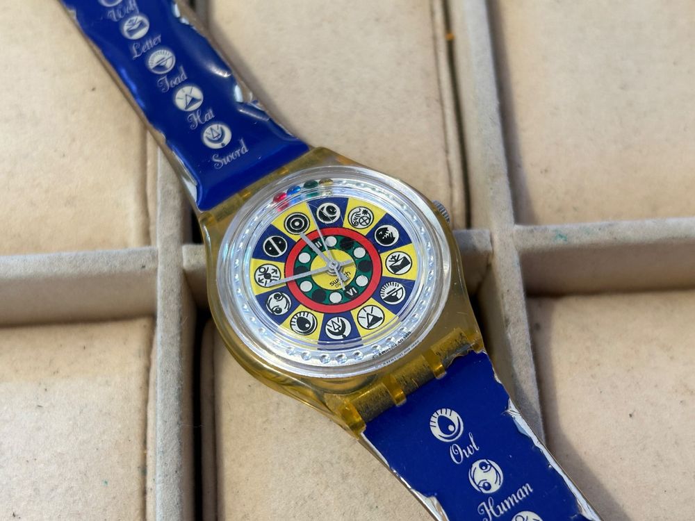 Montre Swatch 1995 usé 34mm fonctionne (Gebraucht) in Delemont für CHF ...