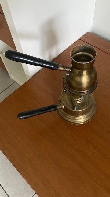 Antiker Messing Kaffeekocher "El Soutany" Türkisch/Arabisch (Gebraucht ...